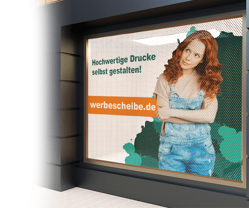 Lochfolie / Windowgraphics
